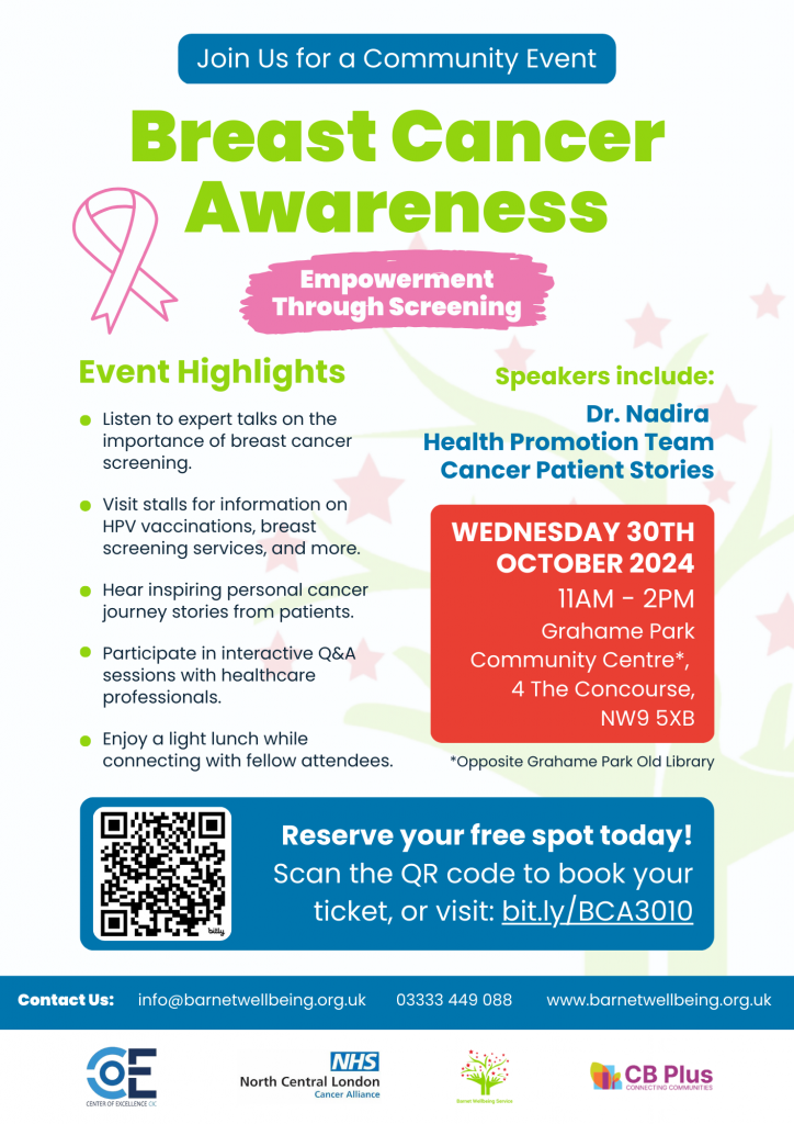 Join Us for our Breast Cancer Awareness Event: Empowerment Through ...