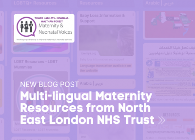 Multi-lingual Maternity Resources from NEL NHS - CB Plus